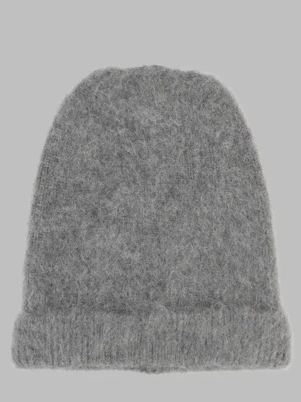 MAISON MARGIELA Wool-alpaca Knit Beanie - Grey