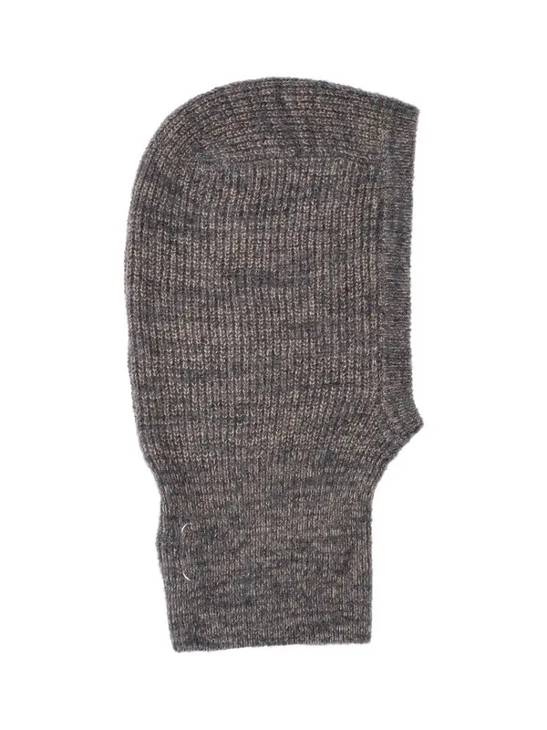 MAISON MARGIELA Knit Balaclava Hood - Grey