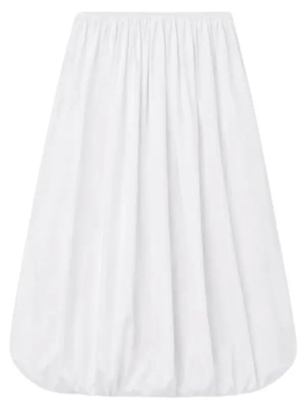 Alaïa Balloon Trousers With Elastic Waistband - White