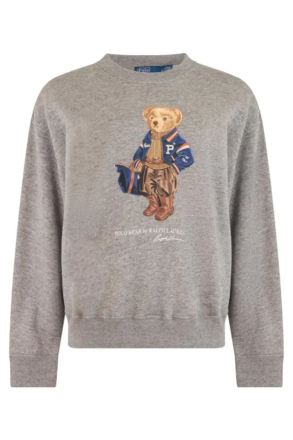 Polo Ralph Lauren Cotton-blend Crewneck Sweatshirt With Graphic