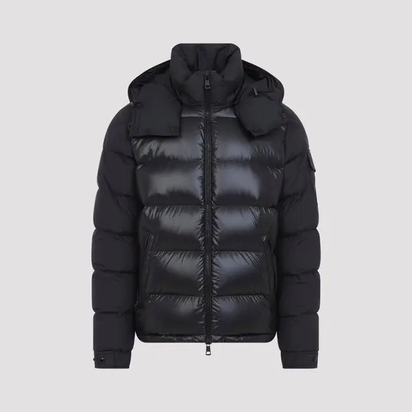 Moncler Maya Quilted Down Jacket - Black