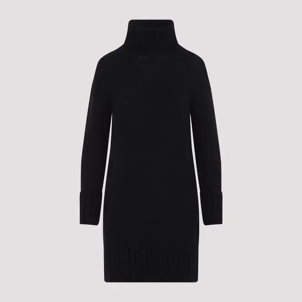 Moncler Mini Turtleneck Sweater Dress