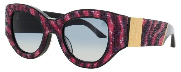 Anna-Karin Karlsson Lucky Goes To Vegas Zebra Acetate Sunglasses - In Description