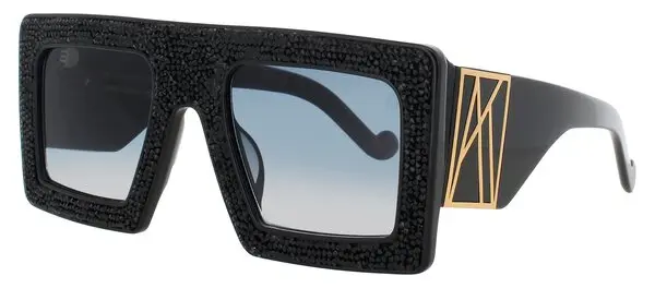 Anna-Karin Karlsson Mother Beep Sunglasses With Case, Acetate Frame, 25-41-120