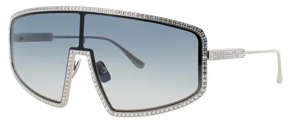 Anna-Karin Karlsson Shady Luv 2.4 Sunglasses 56-22-135, Gradient Mirror Lenses, Titanium Frame