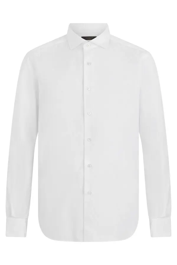 SLOWEAR Lightweight Cotton Long-sleeve Dress Shirt