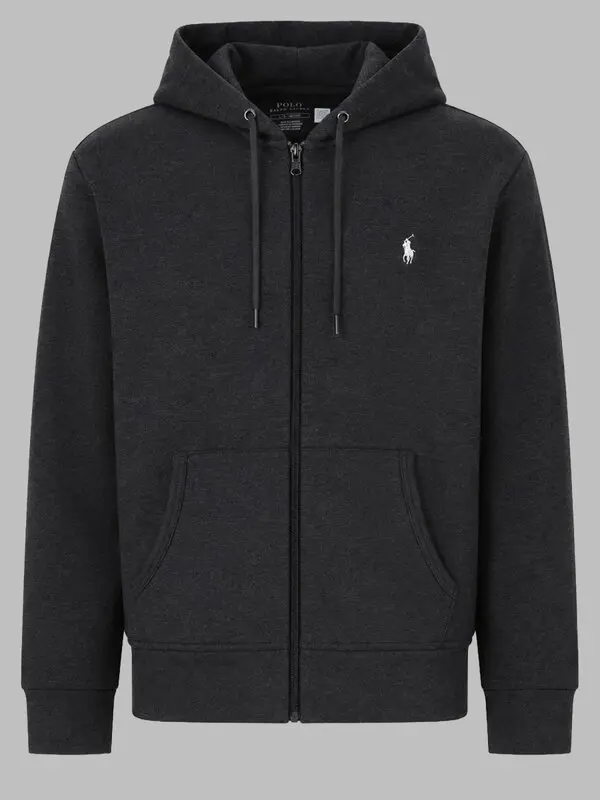 Polo Ralph Lauren Zip-up Hoodie - Grey