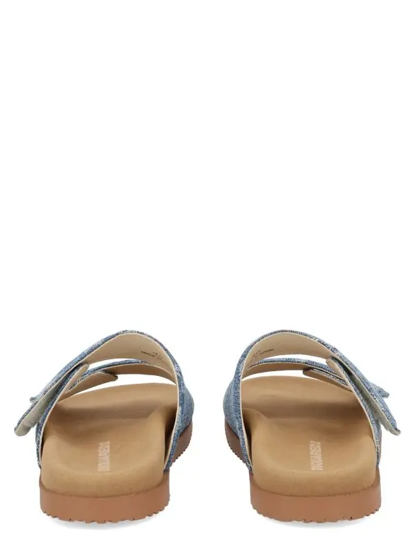 Dsquared2 Denim Slide Sandals - Multicolour