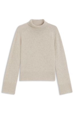 BOSS Relaxed-fit Cashmere Turtleneck Sweater With Raglan Sleeves