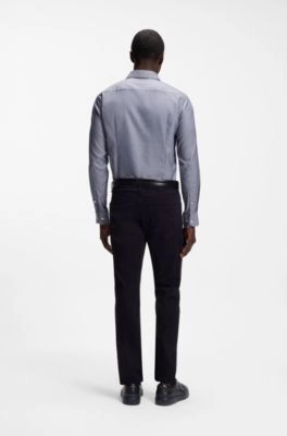 BOSS Slim-fit Shirt In A Cotton Blend
