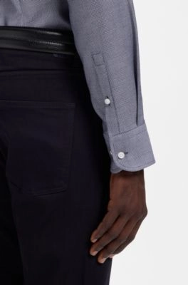 BOSS Slim-fit Shirt In A Cotton Blend