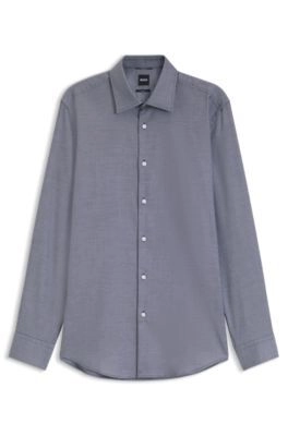 BOSS Slim-fit Shirt In A Cotton Blend