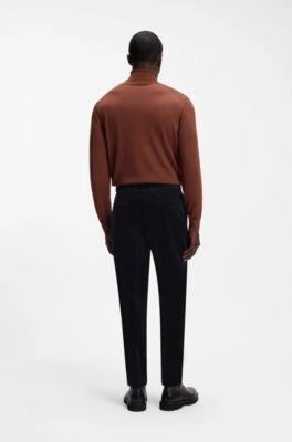 BOSS Tapered-fit Stretch Corduroy Pants
