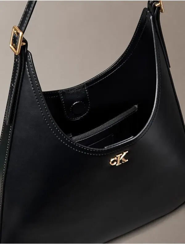 Calvin Klein Monogram Hardware Shoulder Bag
