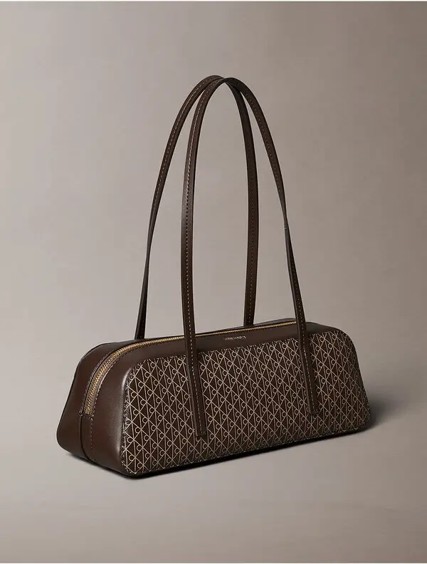 Calvin Klein Emblem Logo Bauletto Bag - Delicioso