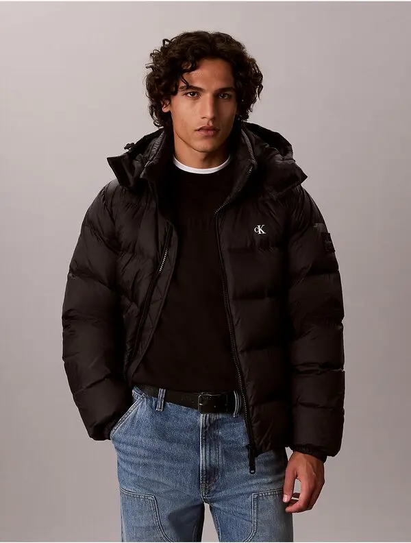 Calvin Klein Nylon Relaxed Puffer Jacket