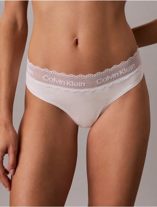 Calvin Klein Cotton Lace Thong