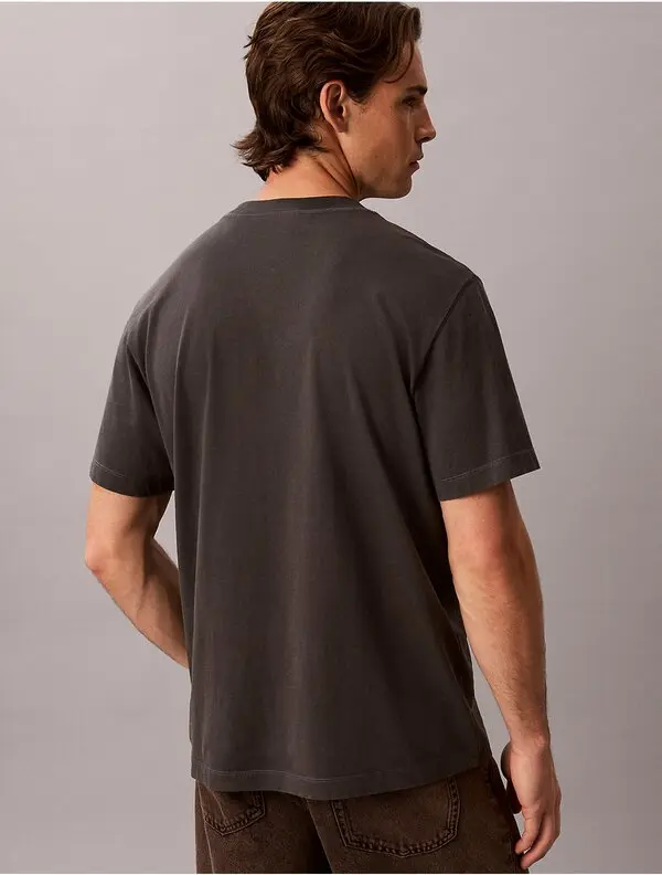 Calvin Klein Garment-dyed Pocket T-shirt