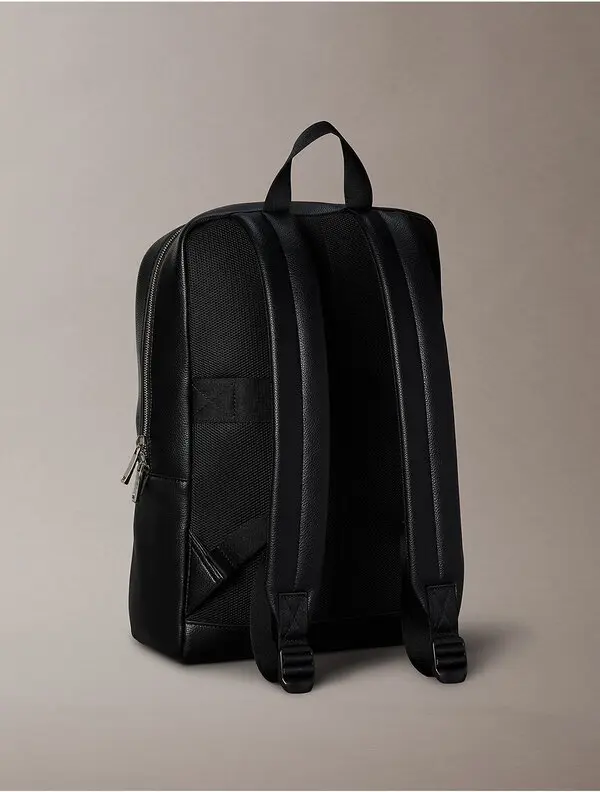 Calvin Klein Raised Logo Structured Backpack