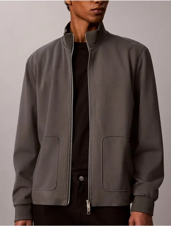 Calvin Klein Tech Knit Zip Jacket