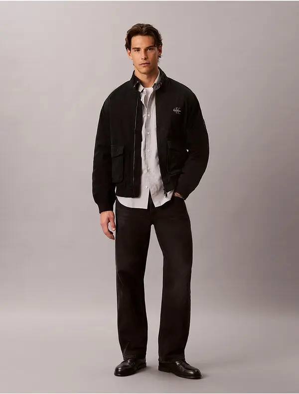 Calvin Klein Cotton Flannel Lined Jacket