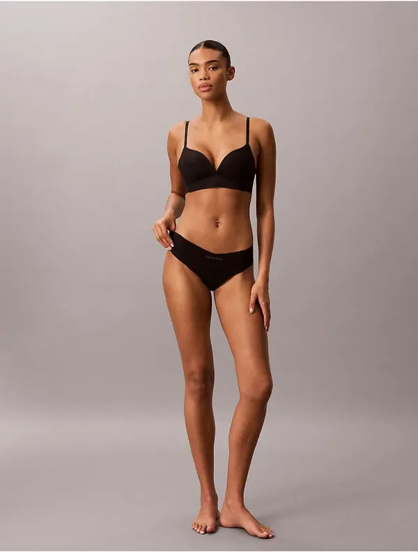 Calvin Klein Perfectly Fit Thong - Black