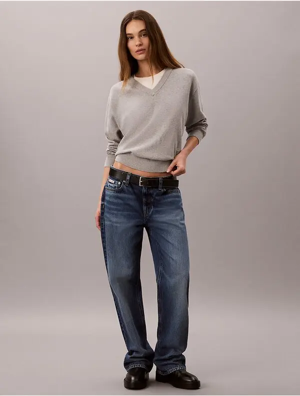Calvin Klein Dual Layer Relaxed Sweater