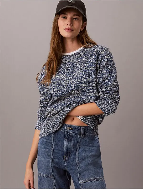 Calvin Klein Cotton Mouline Sweater