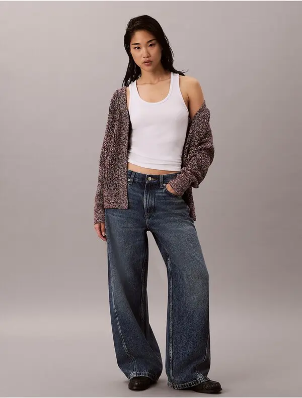 Calvin Klein Mouline Relaxed Cardigan