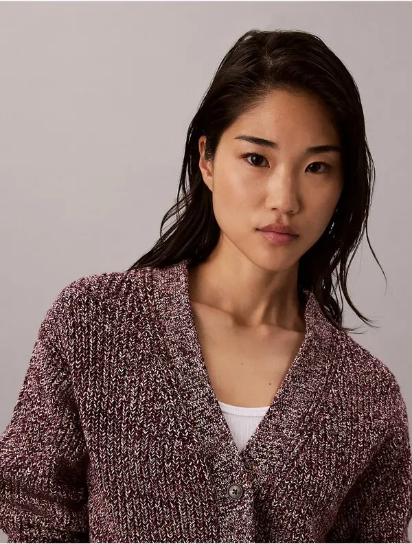 Calvin Klein Mouline Relaxed Cardigan