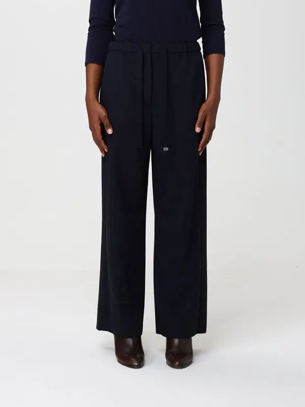 Max Mara Gabardine Wide-leg Trousers