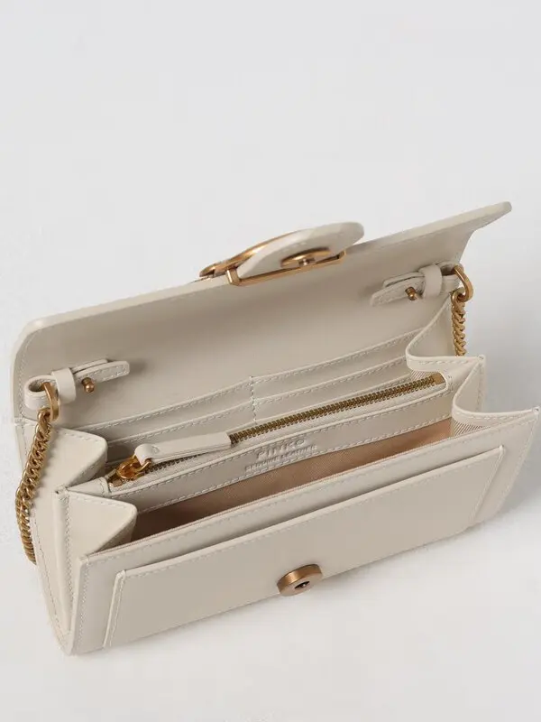 Pinko Wallet With Embellished Clasp