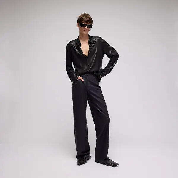 Gucci Shiny Technical Satin Shirt