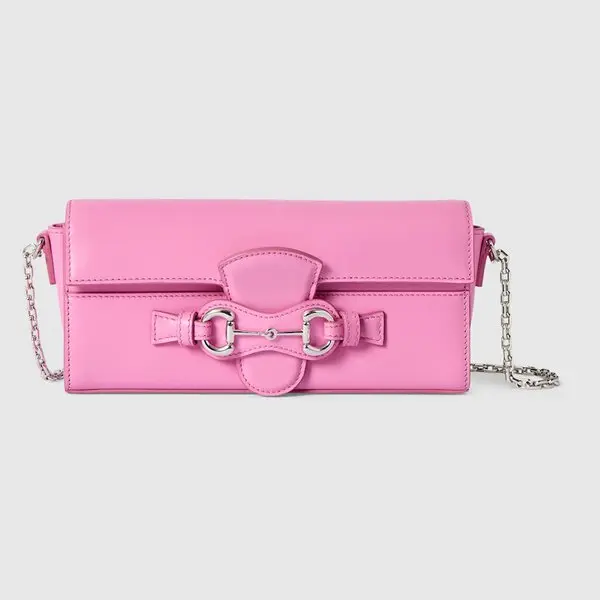Gucci Wallet On Chain With Horsebit Leather