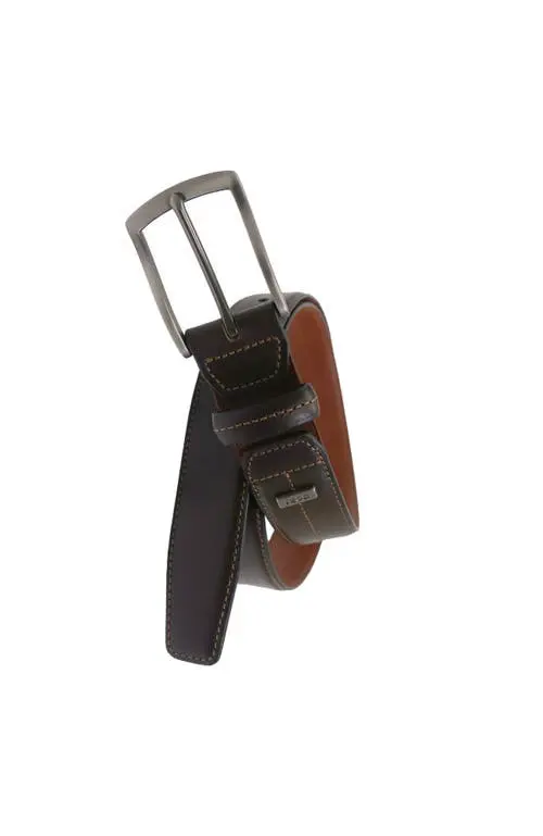 IZOD Elastic Power Stretch Leather Belt