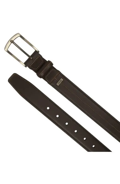 IZOD Elastic Power Stretch Leather Belt