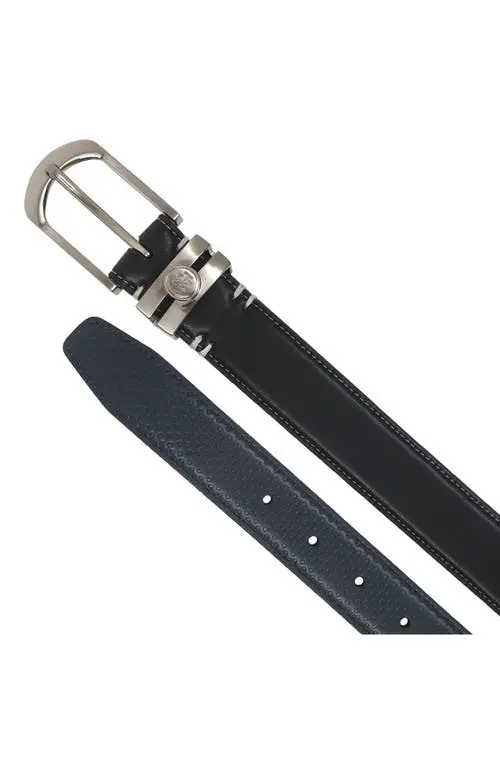 IZOD Golf Stretch Comfort Leather Belt With Metal Keeper