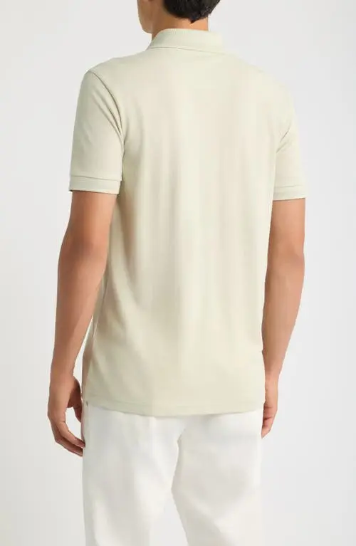 BOSS Pio Piqué Pima Cotton Polo - Light Beige