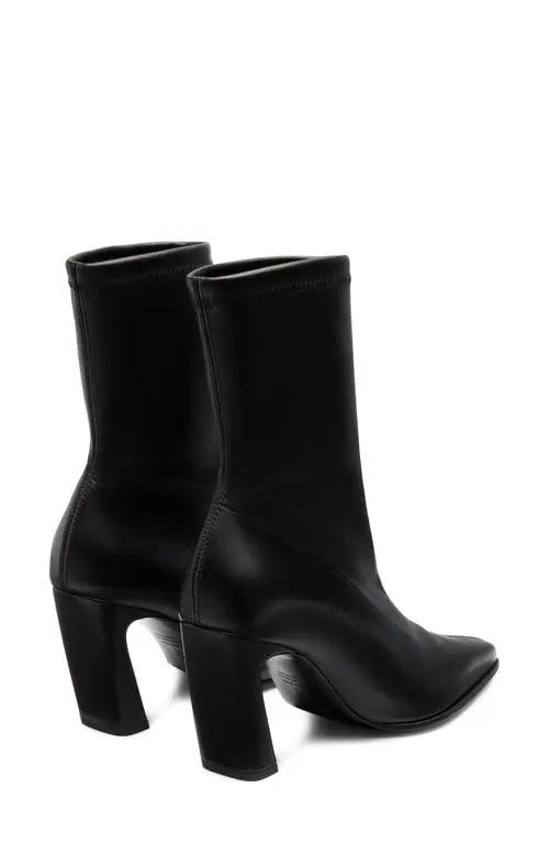 STUART WEITZMAN Stassi Stretch Leather Bootie