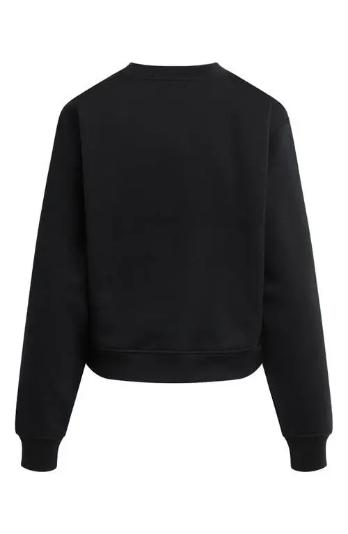 FAVORITE DAUGHTER The Graphic Sweatshirt - Black/cherry