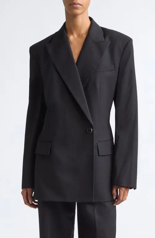 Helmut Lang Belted Blazer - Black