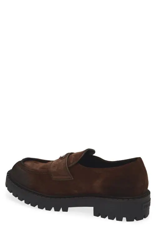 Prada Leather Penny Loafer