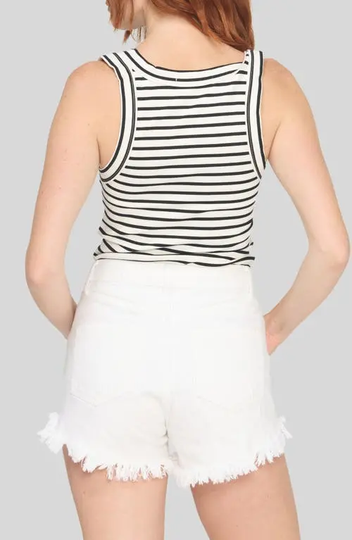 PROJECT SOCIAL T Anouk Scoop Neck Striped Tank