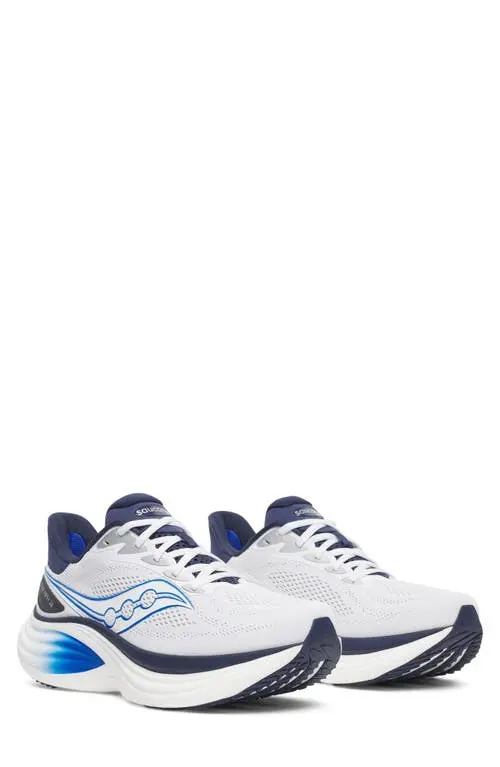 Saucony Triumph 24 Running Shoe - White/naval