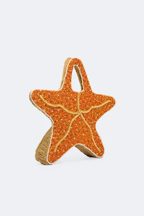 SIMONMILLER Beaded Starfish Bag