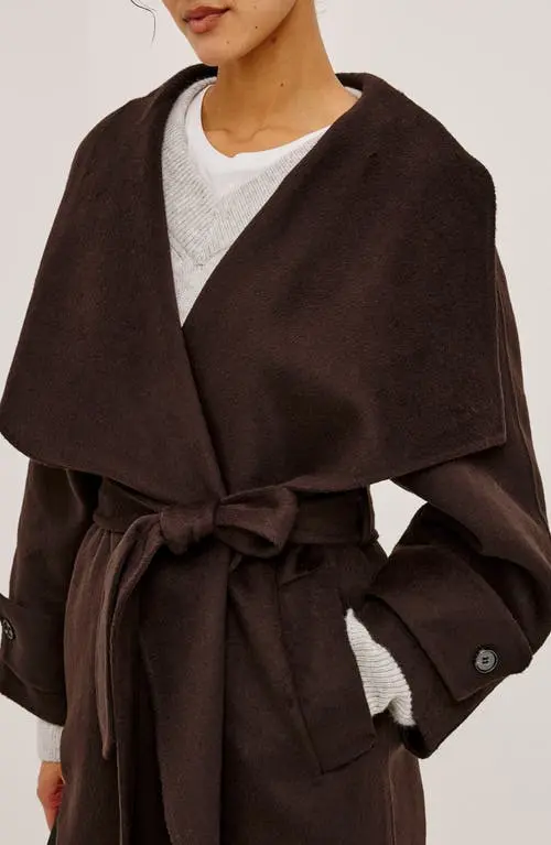 Rails Celeste Wool Blend Belted Wrap Coat