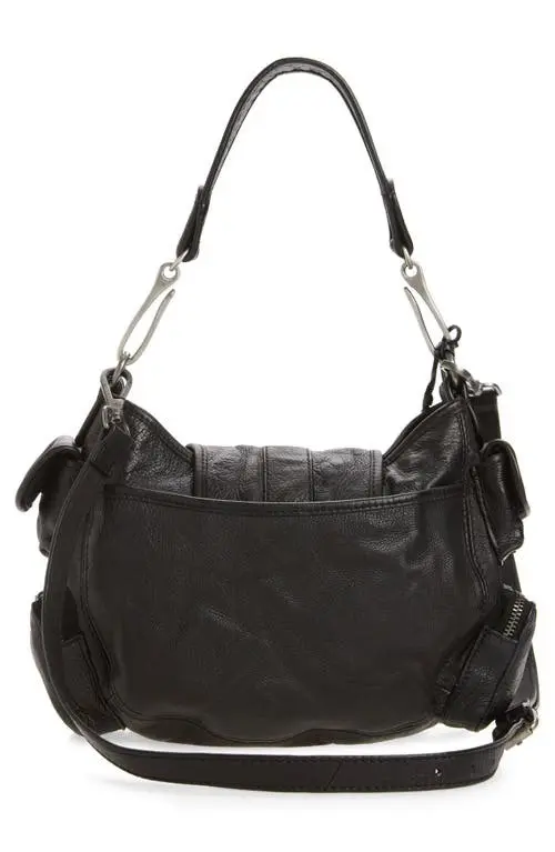 Free People We The Free Asher Leather Tote Bag - Black