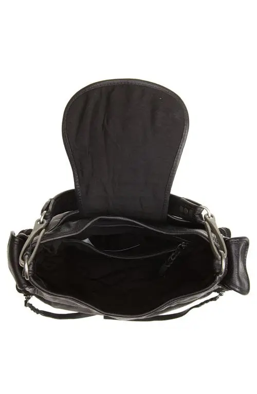 Free People We The Free Asher Leather Tote Bag - Black