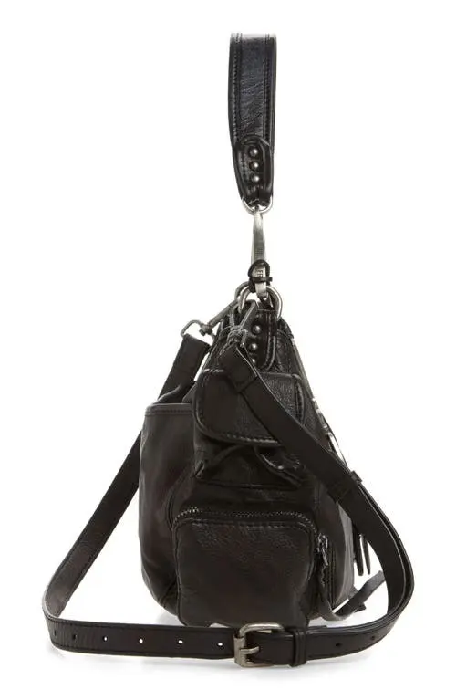Free People We The Free Asher Leather Tote Bag - Black