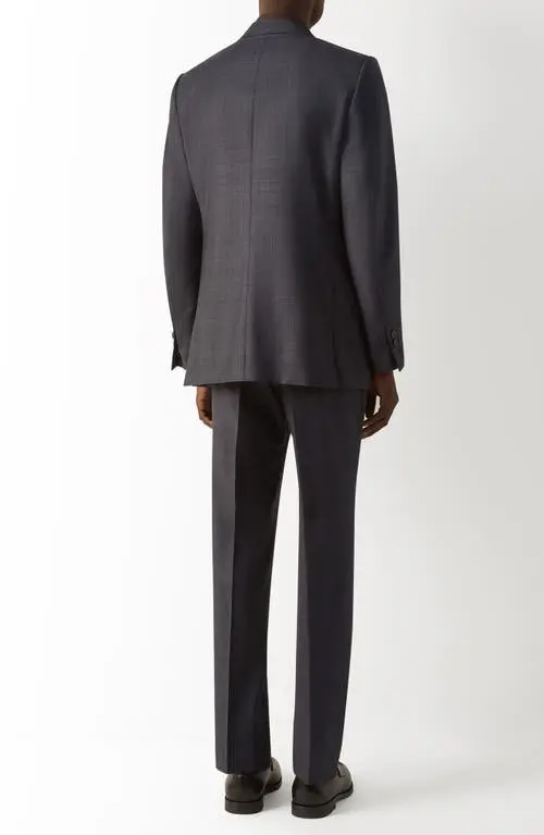 Zegna Wool Two Piece Suit - Dark Grey